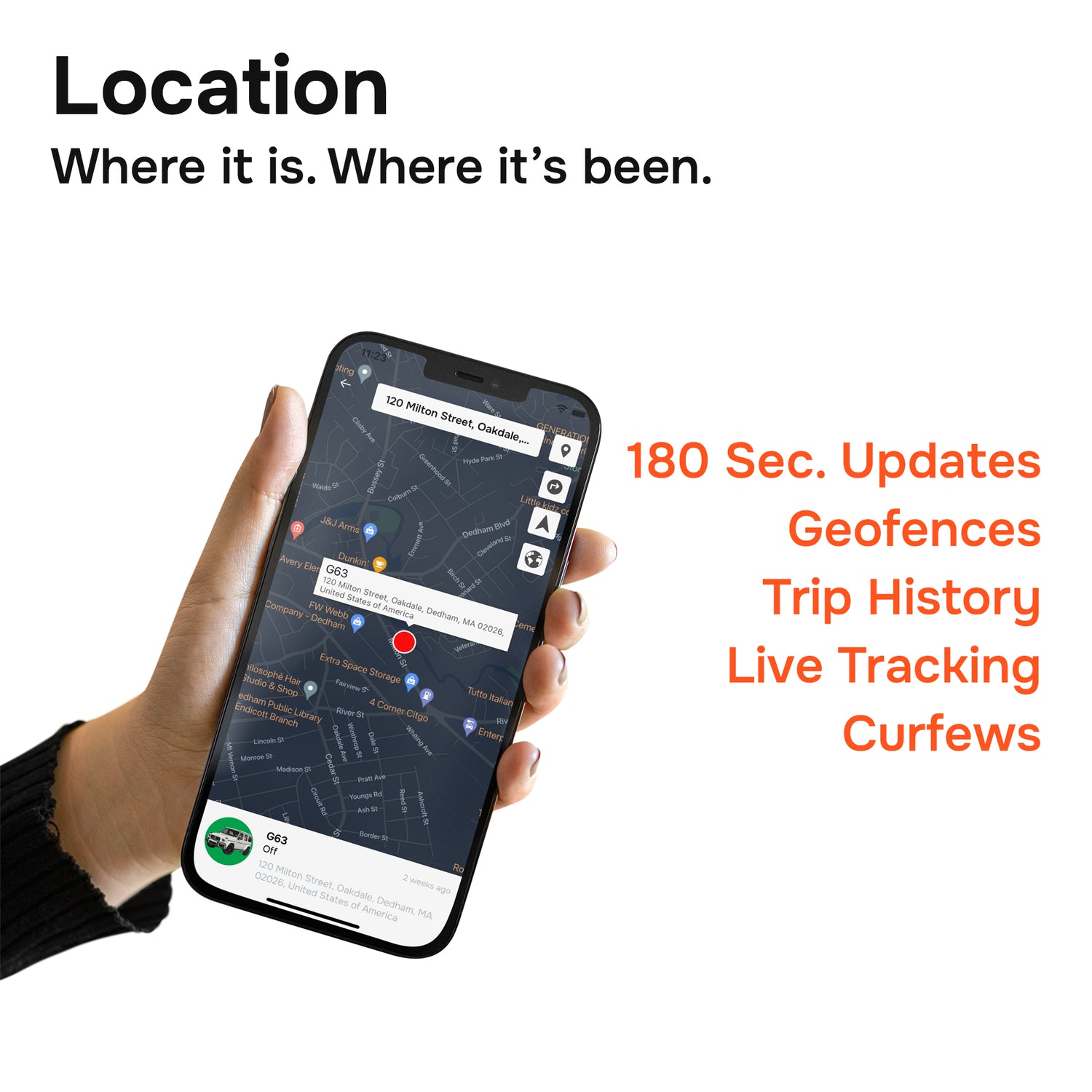 GPS Tracker for Vehicles No Monthly Fee, Long Battery Life, No Subscri